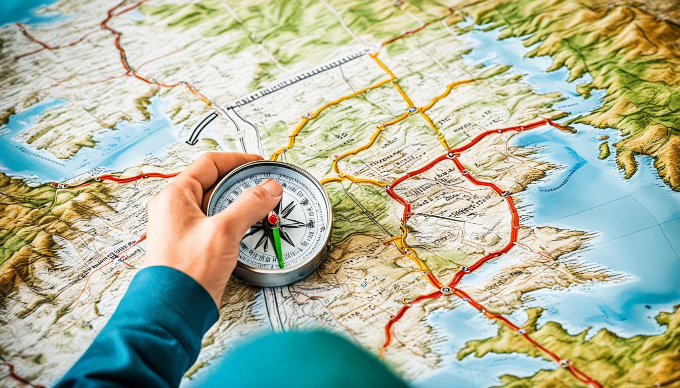 Grundlagen der Orientierung: Karte und Kompass Guide